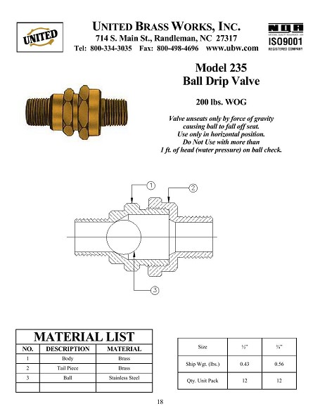 Ball Drip Valve Installation Ball Drip Cheapest Valve 3 4 200