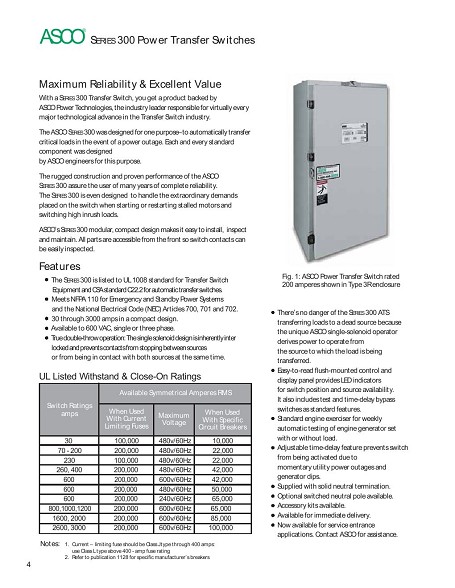 Power Transfer Switch - Technical Distributors - Puerto Rico Suppliers .com